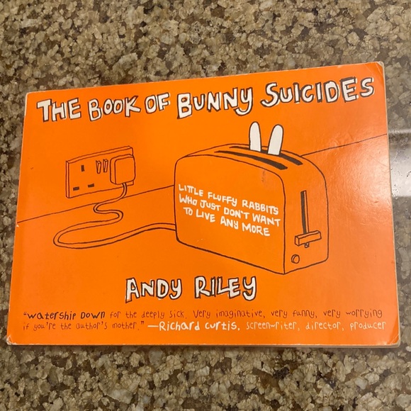 Other | The Book Of Bunny Suicides Dark Comedy Cartoon Book | Poshmark